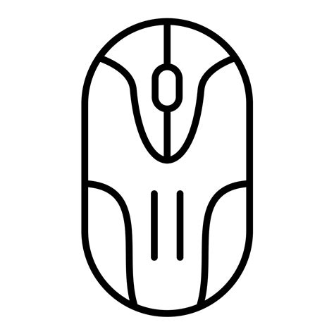 Computer Mouse Line Icon 14688566 Vector Art At Vecteezy