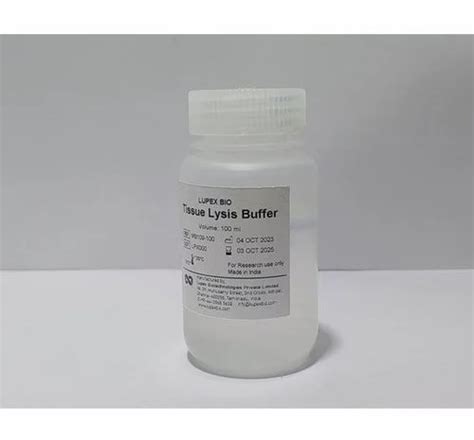 Tissue Lysis Buffer At ₹ 2700piece Microbiology Reagents In Chennai