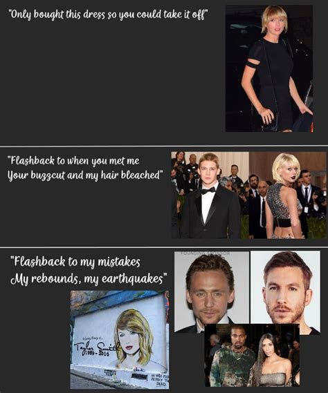Taylor Swift Lyrics And Their Visual Inspiration Rtaylorswift
