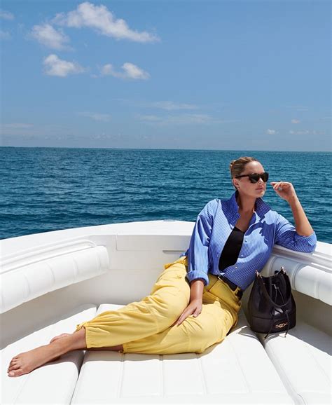 Lauren Ralph Lauren Plus Size Striped Buttoned Top Macys