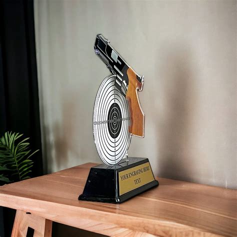 Shooting Pistol Trophy Trophy Monster ⭐ Usa