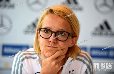 Germany S Saskia Bartusiak Looks During A Press Conference At The