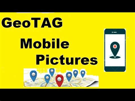 Geotag Photo On Android Mobile Phone Youtube