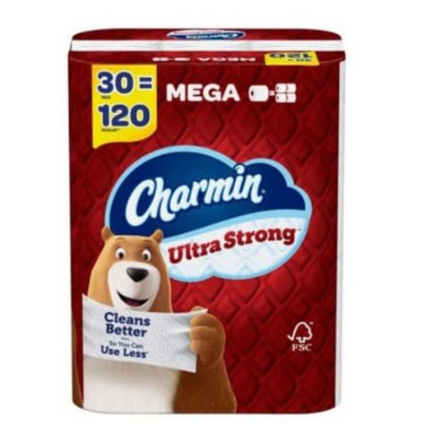 Charmin Ultra Strong Toilet Paper 30 Mega Rolls 30 Rolls Ralphs