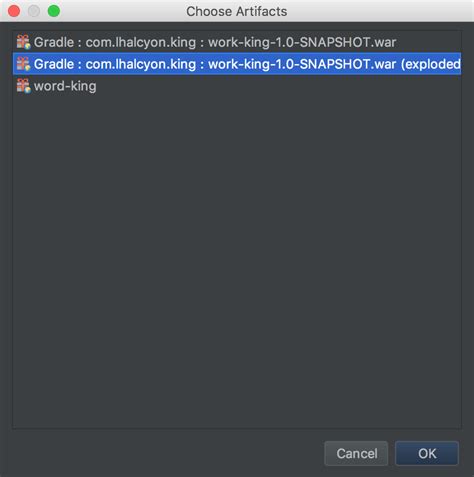Intellijgradle自定义war包名称 Halcyon Days