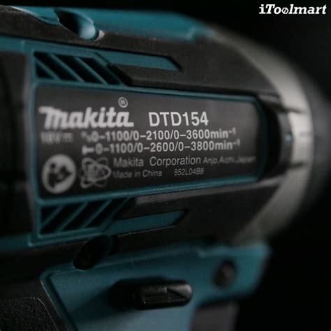 สว่านไขควงกระแทกไร้สาย MAKITA DTD154Z 18V. (ตัวเปล่า) ลดราคา | iToolmart