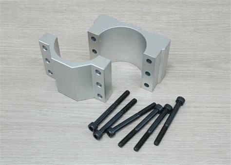 55mm Widened Type Clamp Mount Bracket Split Fixing Frame 57x89x66mm