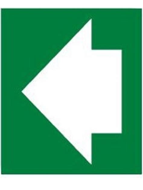 Exit Sign Arrow Left Luminous Mm X Mm
