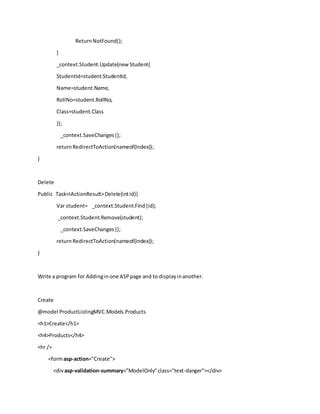 Create Methods To Insert PDF