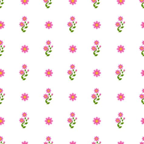 Premium Vector Free Vector Color Small Flowers Pattern