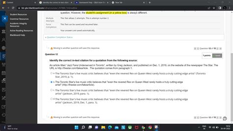 [solved] content x g identify the correct in text citation x homework