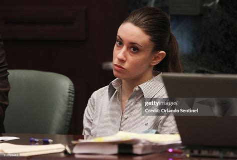 Casey Anthony Listens During Testimony In Her Murder Trial At The