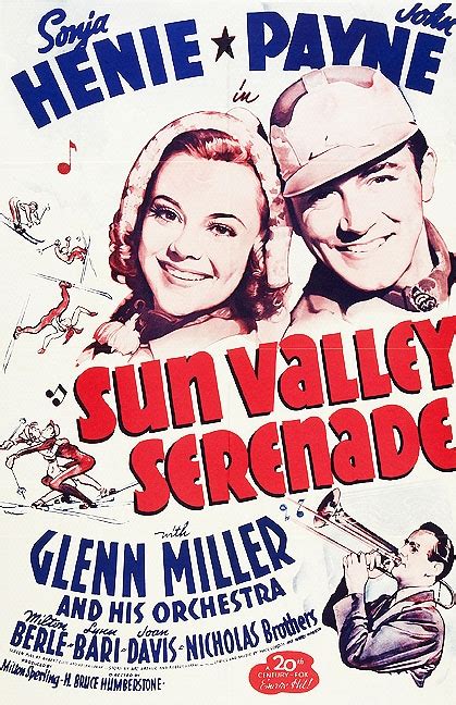Sun Valley Serenade 1941 Sonja Henie John Payne Glenn Miller H