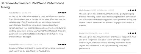 Practical Real World Performance Tuning Class Preparation And Setup Sql Authority With Pinal