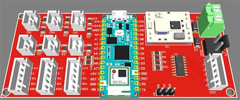 Do Pcb Design Pcb Layout Pcb Board Circuit Schematic Esp32 3d Model For