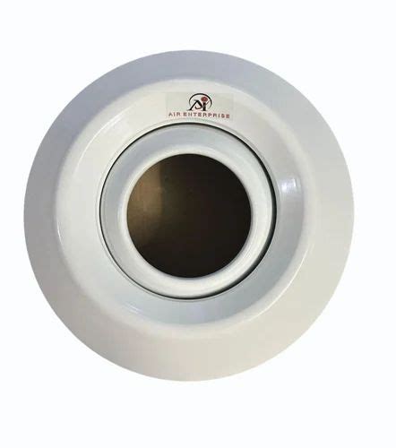 Powder Coated Aluminium Eyeball Diffuser For Industrial Shape