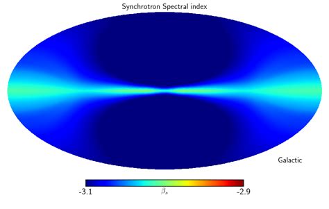 Spectral Index Map Between 408 Mhz And 23 Ghz With The Assumption Of A