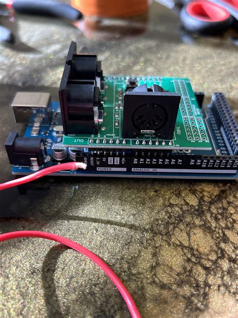 Attaching Midi Shield 3rd Party Boards Arduino Forum