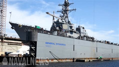 Gd Nassco Receives Major Ddg 51 Ship Repair Contract Naval News