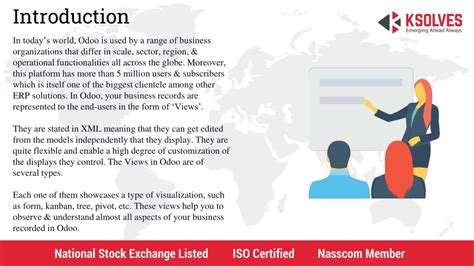 Ppt Learn More About The Advanced Views In Odoo Powerpoint