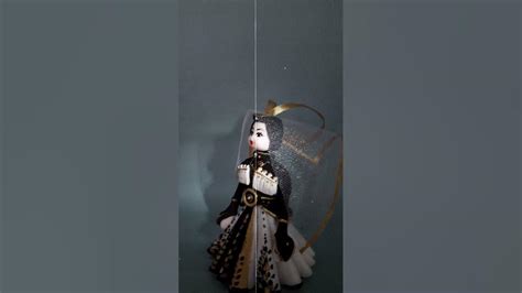 ახალი შეკვეთა გაყიდულია☆ ქართული ეროვნული ვინტაჟური საახალწლო ნაძვის ხის სათამაშო თოჯინები