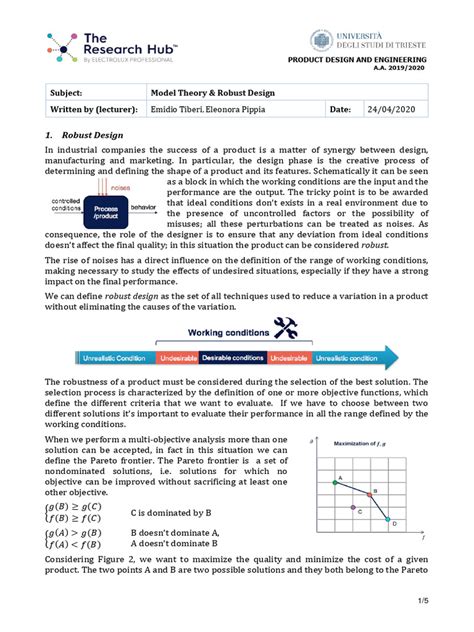 2020 Single Subject Model Theory And Robust Design Pdf Conceptual Model System
