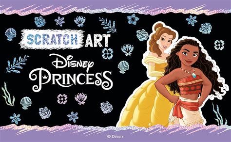 Disney Princess Scratch Art With Foiled Pages Activities And Colouring Uk Walt