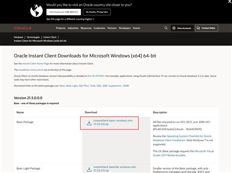 PLSQL Developer安装和安装Instant Client Package工具 Dabo丶 博客园