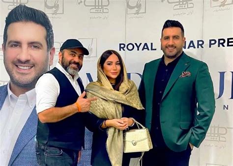 عکس جذاب امید حاجیلی کنار عشق زندگی اش