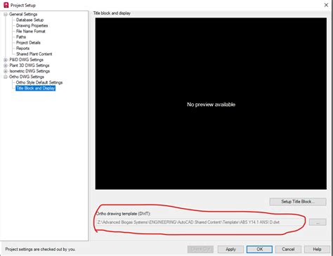 solved project setup doesn t seem to update the path to my ortho dwt