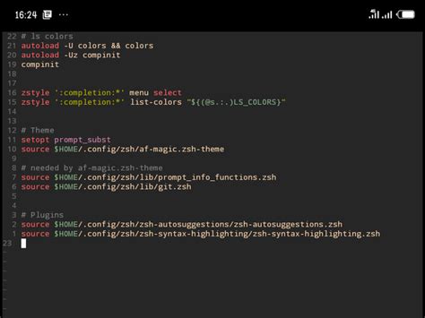 Make Zsh Prompt Colorful Using Ohmyzsh Theme Af Magic Rzsh
