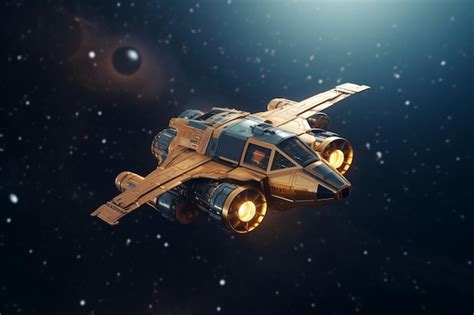Premium Photo Retro Spaceship Delivering Love Letters Across The 00089 01