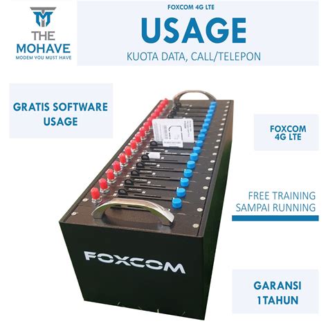 Jual Modem Pool Foxcom 4g 16 Port Usage Used Data Kuota Internet 16 Kartu Sekaligus Shopee