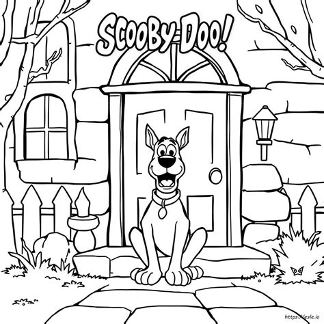 Scooby Doo Coloring Pages Printable