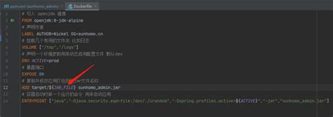 Java I Cant Get The Argument From The Pomxml When I Use Dockerfile Maven Plugin Stack Overflow