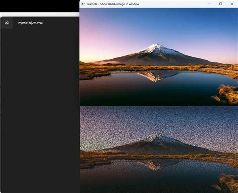 Image Shows Differently Between Pil Image And Opencv Imread Python