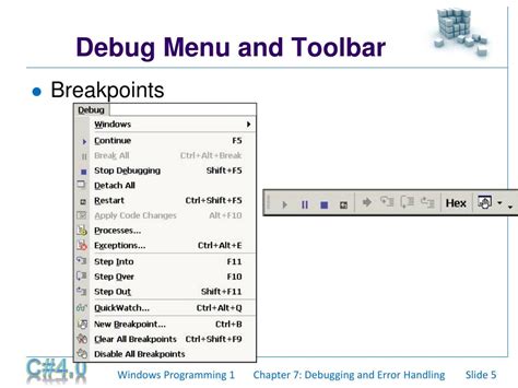 Ppt Week 7 Debugging And Error Handling Powerpoint Presentation