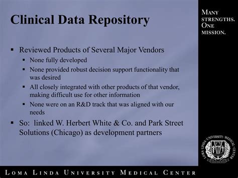 Ppt Llumc Clinical Data Repository Powerpoint Presentation Free