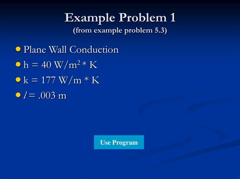 Ppt Transient Conduction And Biot Number Calculator Powerpoint