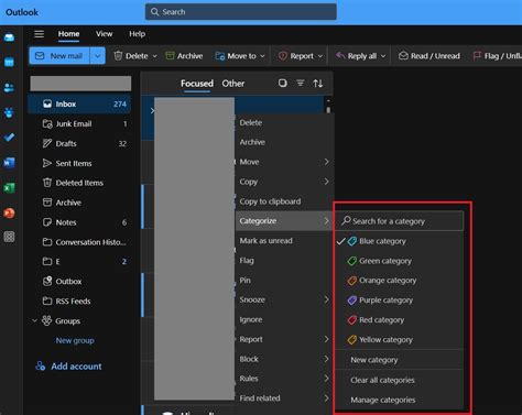 Windows 11s New Outlook To Get “none” Color Category Design Update