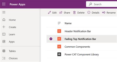 How To Create A Fading Notification Bar In Power Apps Donny Seward Jr