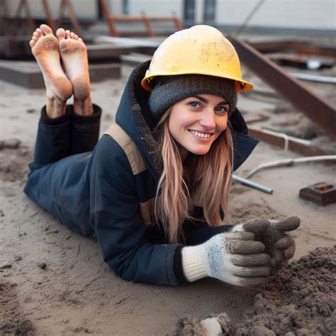 Barefoot Construction Worker 4 [ai] By Skogr On Deviantart