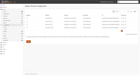 Static Routes Not Working R Opnsensefirewall
