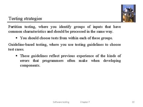 Chapter 7 Software Testing 7 1 Program Testing