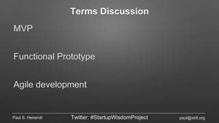Customer Centered Product Development MVPs Functional Prototypes And Agile Development PPT