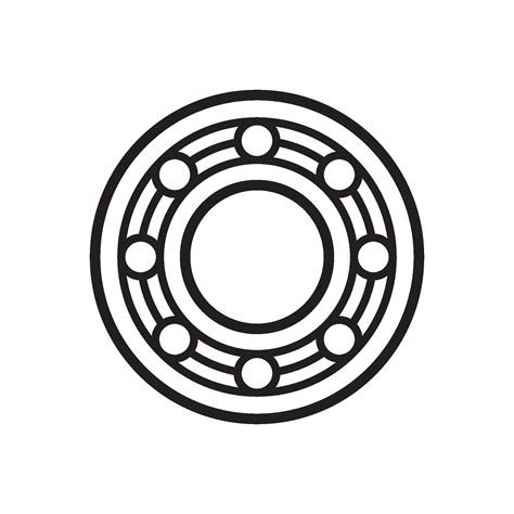 Bearing Icon Vector Design Templates Simple And Modern 25674568 Vector
