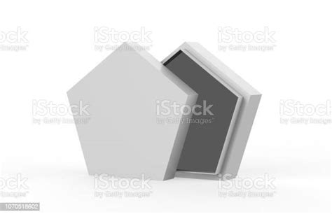고립 된 흰색 배경 3 차원 일러스트 레이 션에 서식 파일을 흰색 골 판지 국방부 포장 상자 모의 공백 0명에 대한 스톡 사진