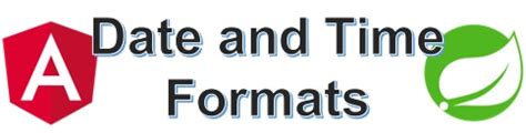Working With Date Formats And Conversion In Spring Boot And Angular Springboot Angular
