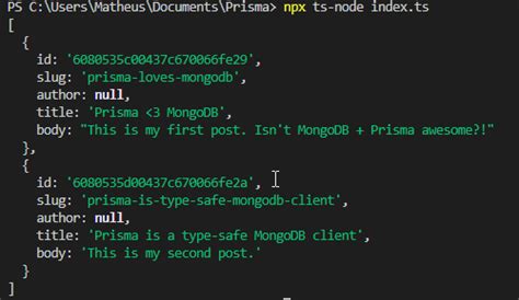 Error When Prisma Try To Fit An Old Mongodb Record In A Model With A