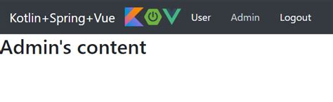 Kotlin Spring Vue Authentication